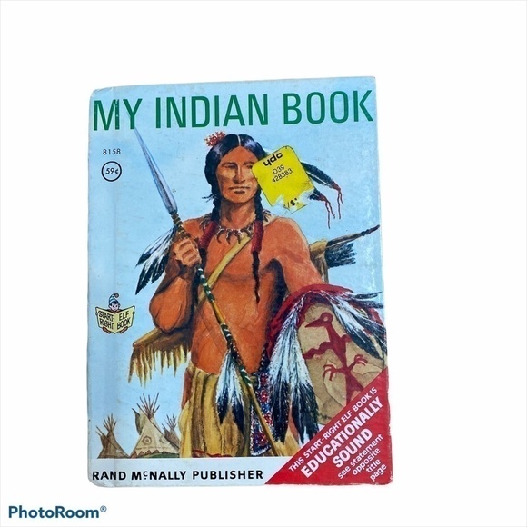 Vintage | Other | Vintage My Indian Book Kids Hardcover Start Right ...
